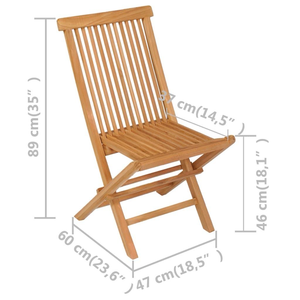 Best Teak Folding Chairs Manufacturer & Supplier From Indonesian